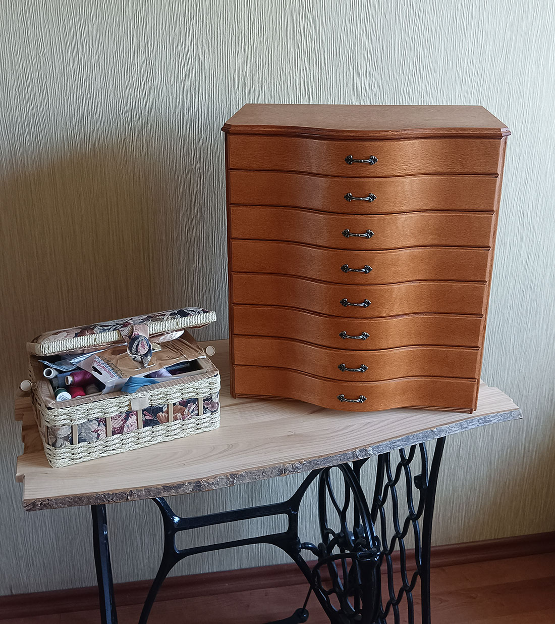 Floss cabinet, Thread storage cabinet, Floss storage box DMC | Inspire ...