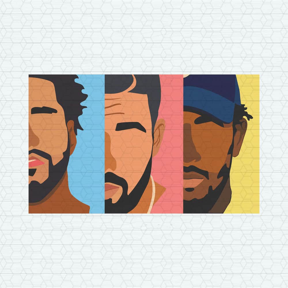 Drake J Cole Kendrick Lamar Rapper SVG | Inspire Uplift