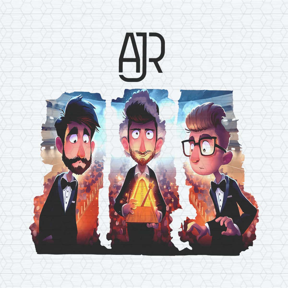 Cute AJR Band Members Chibi PNG | Inspire Uplift