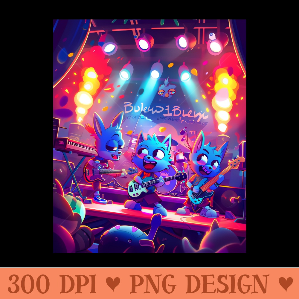 Bluey Comical Characters - PNG Download Bundle | Inspire Uplift