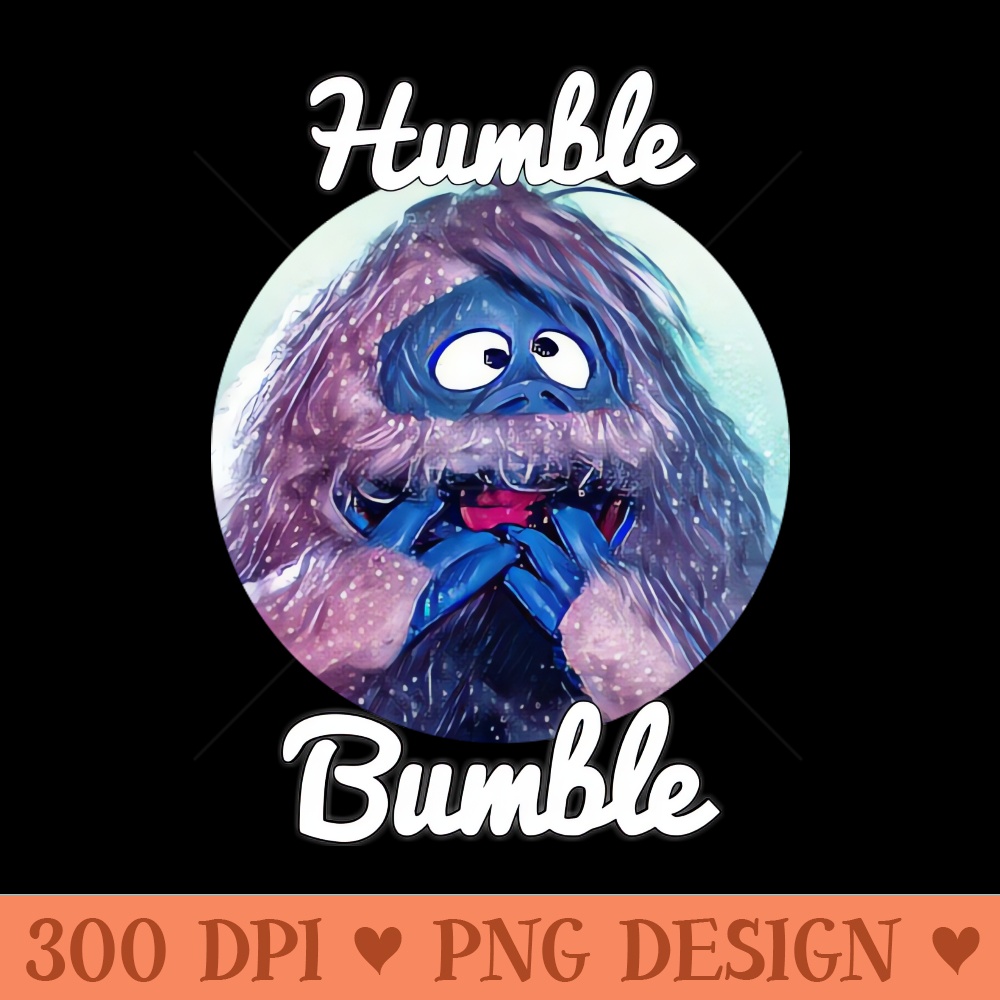Humble Bumble Monster - PNG Design Downloads | Inspire Uplift