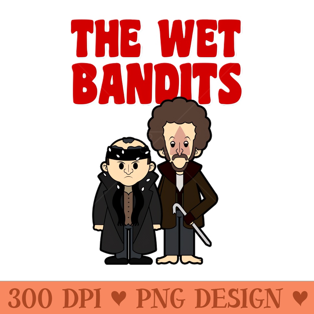 The Wet Bandits - PNG Download | Inspire Uplift