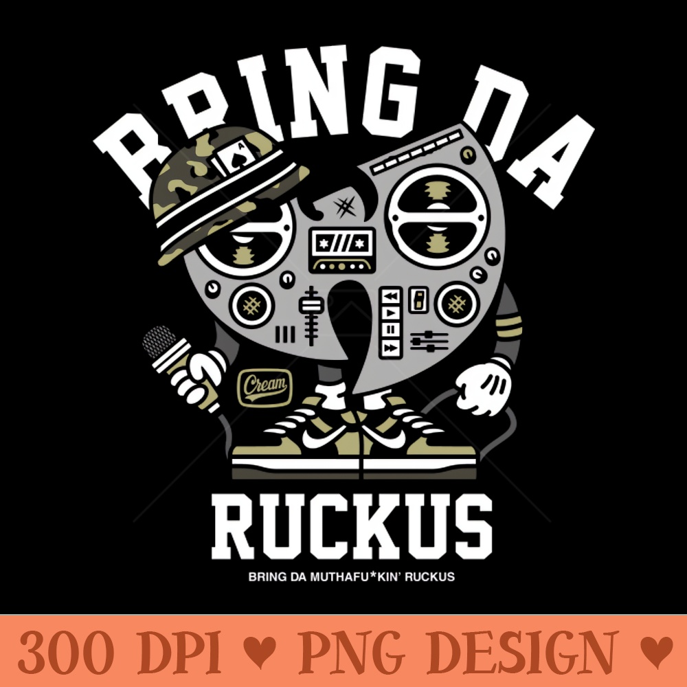 Wu Wednesdays Bring Da Ruckus - Digital PNG Graphics | Inspire Uplift