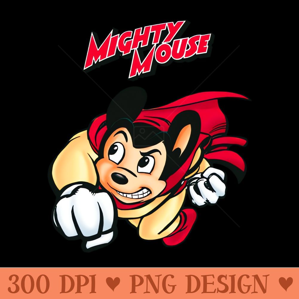 mighty mouse - Digital PNG Graphics | Inspire Uplift