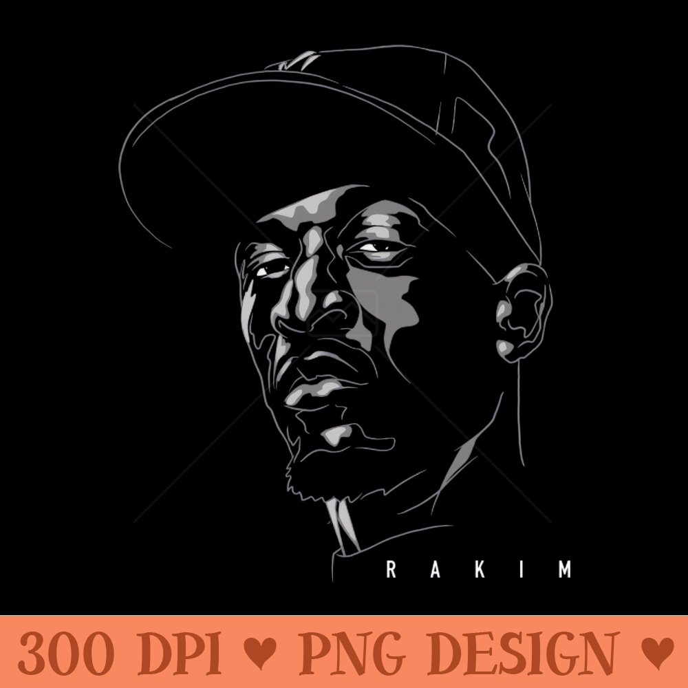 Rakim Allah - Digital PNG Files | Inspire Uplift