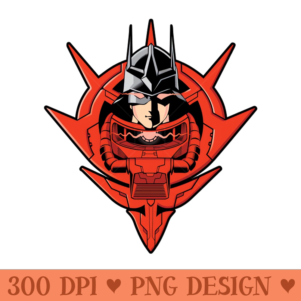 Char Aznable, Red Comet Mecha - PNG Download Website | Inspire Uplift