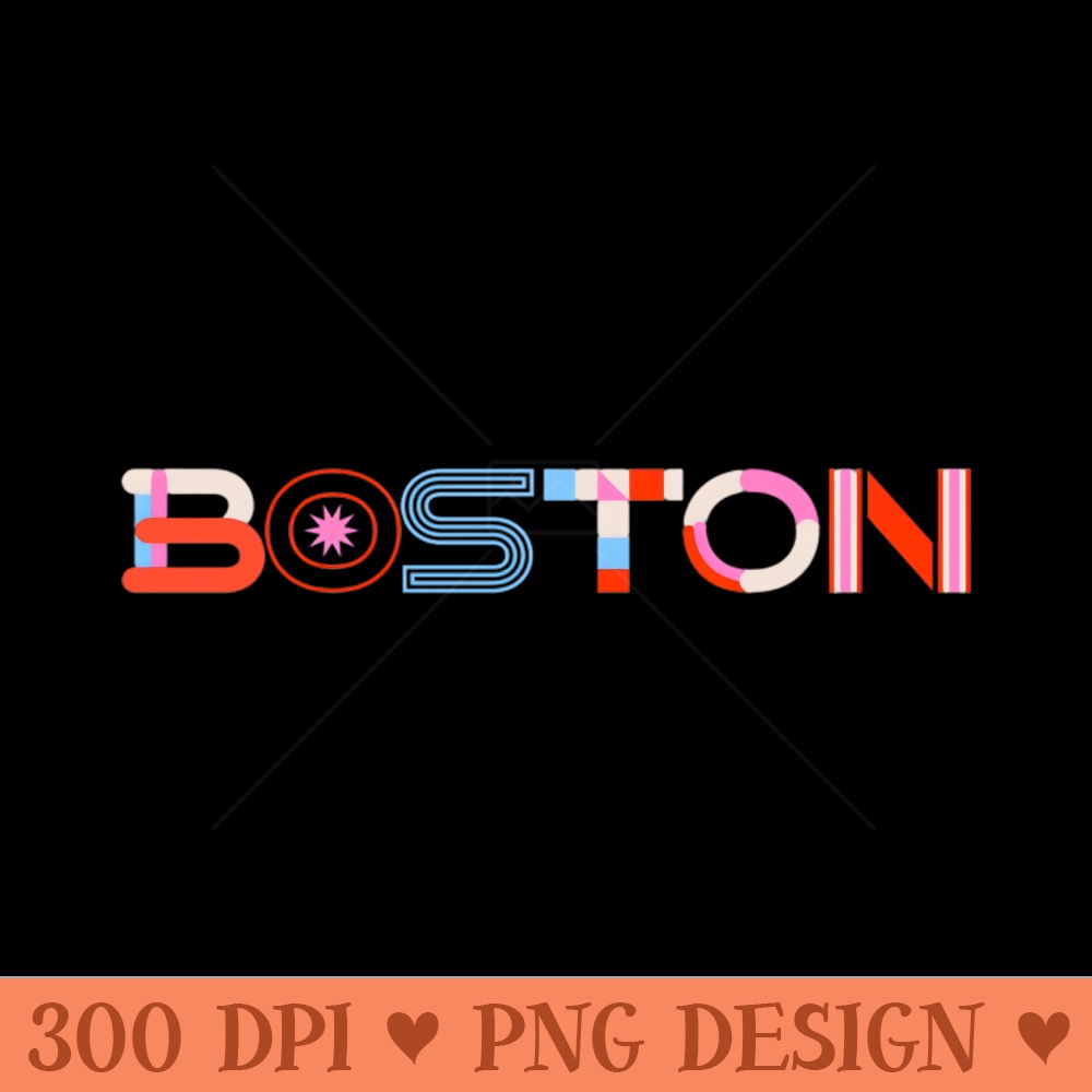 Boston - PNG Printables | Inspire Uplift