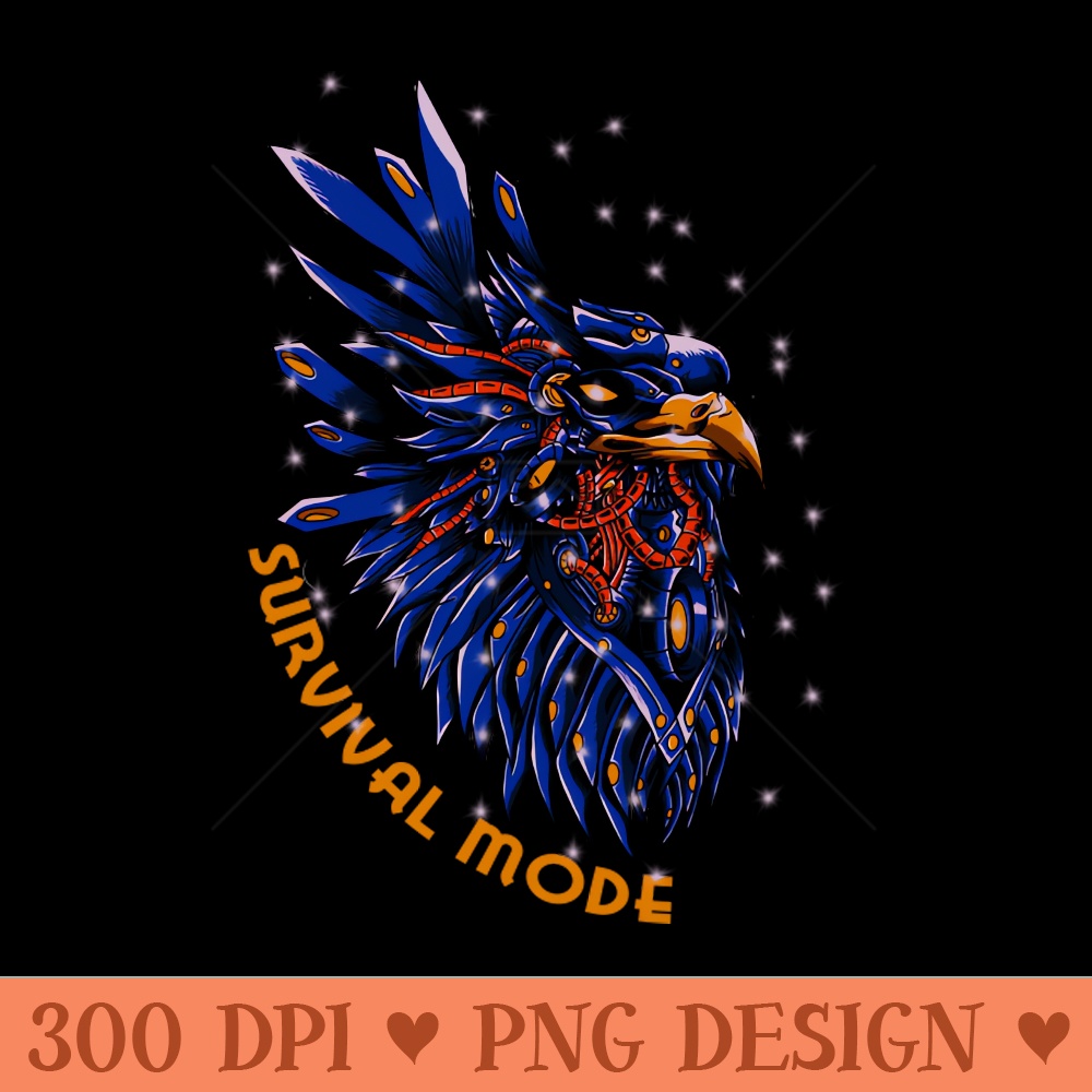 Survival mode - Digital PNG Graphics | Inspire Uplift