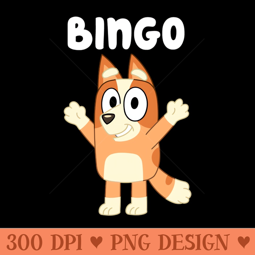 Bingo Heeler - Sublimation PNG | Inspire Uplift
