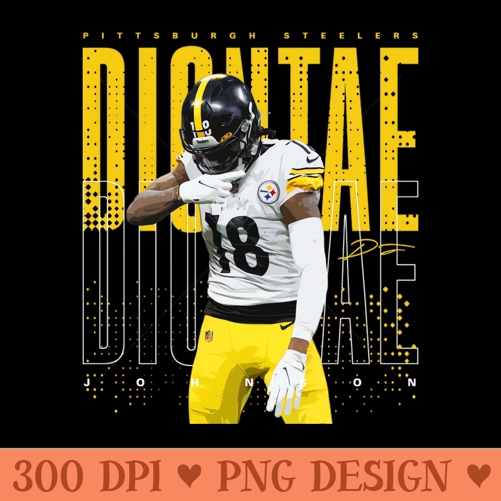 Diontae Johnson - Digital PNG Art | Inspire Uplift