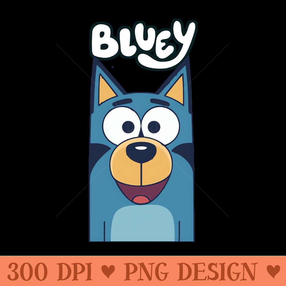 Bluey - PNG Illustrations | Inspire Uplift