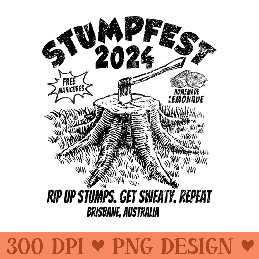 Stumpfest 2024 Brisbane Get Sweaty Bluey Uprooting - PNG Pri | Inspire ...
