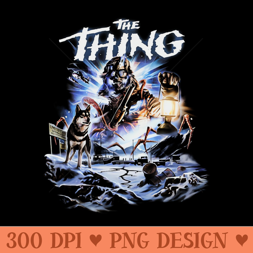 The Thing Movie - Digital PNG Graphics | Inspire Uplift