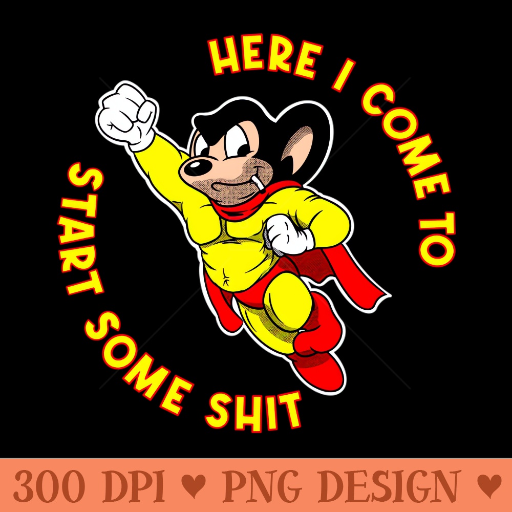 Murphy Mouse - Digital PNG Files | Inspire Uplift