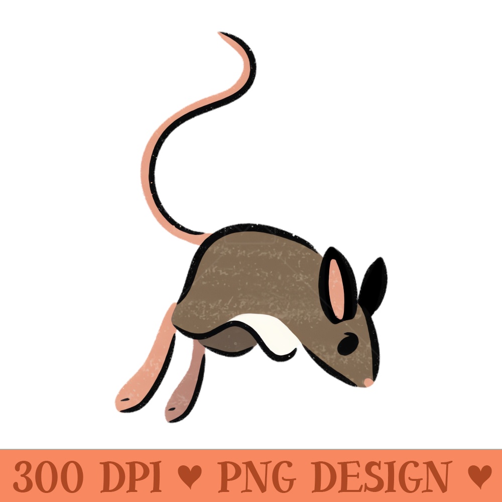 Hopping Mouse - Digital PNG Download | Inspire Uplift