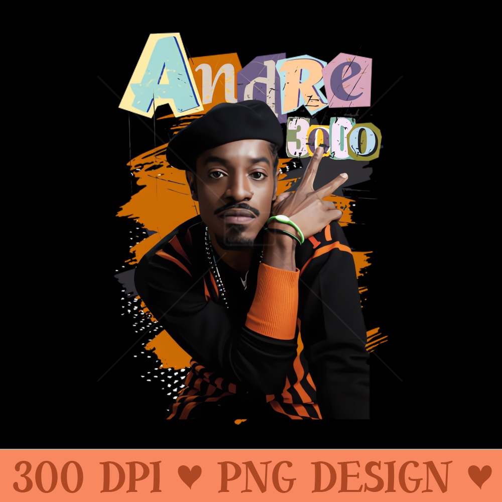 Andre 3000 - PNG Design Downloads | Inspire Uplift