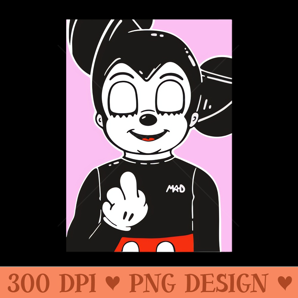 Mad mouse - PNG Download Collection | Inspire Uplift