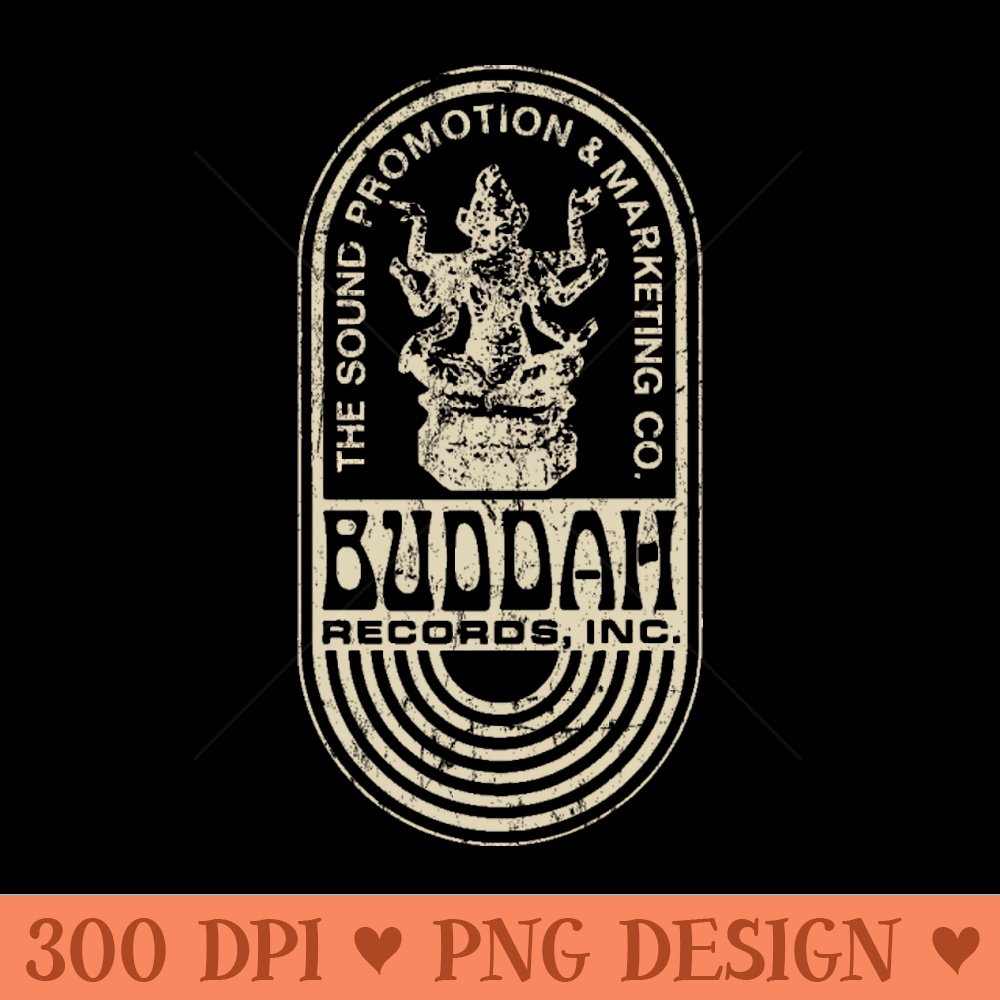Buddah Records - PNG Clipart | Inspire Uplift