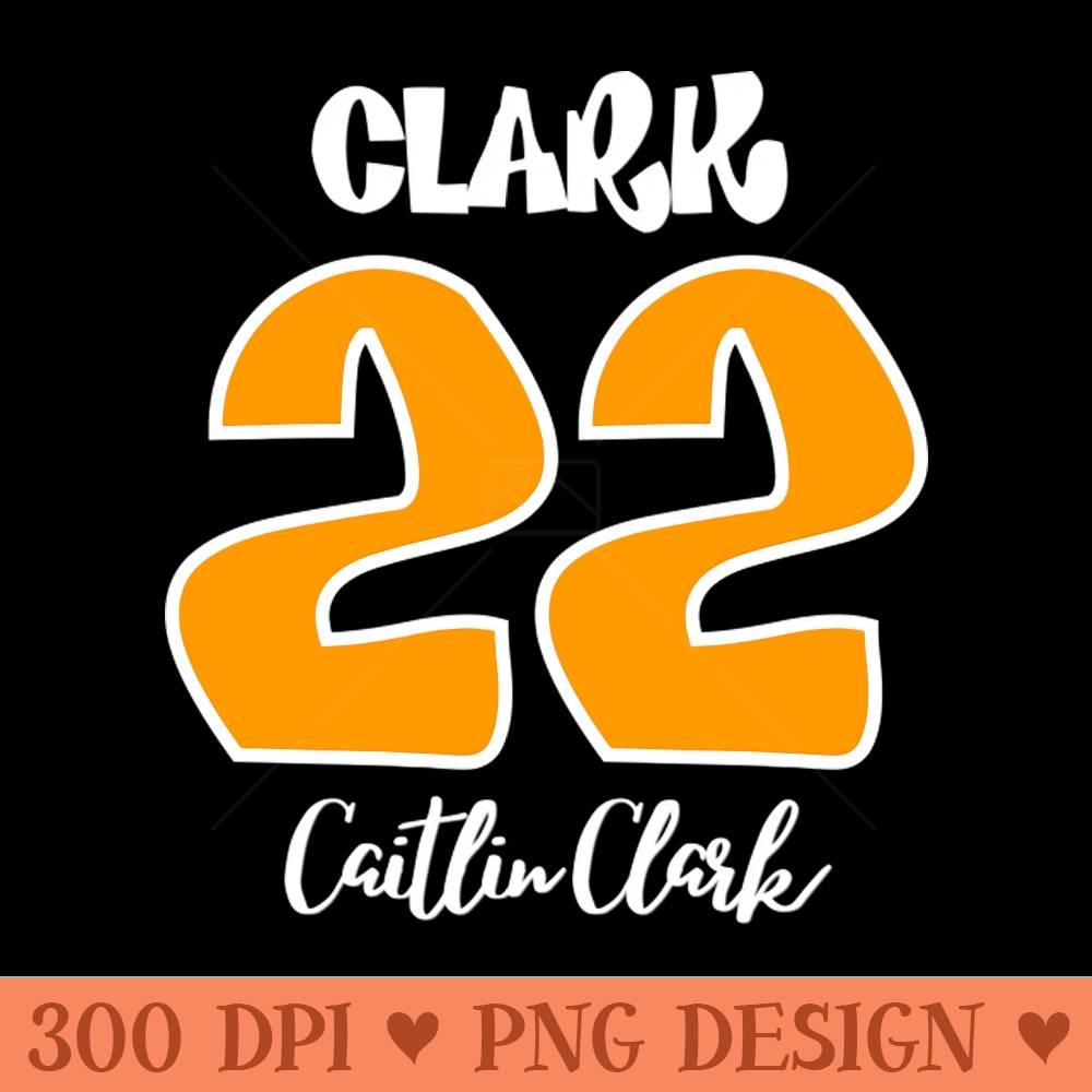 Clark 22 white outline color - PNG File Download | Inspire Uplift