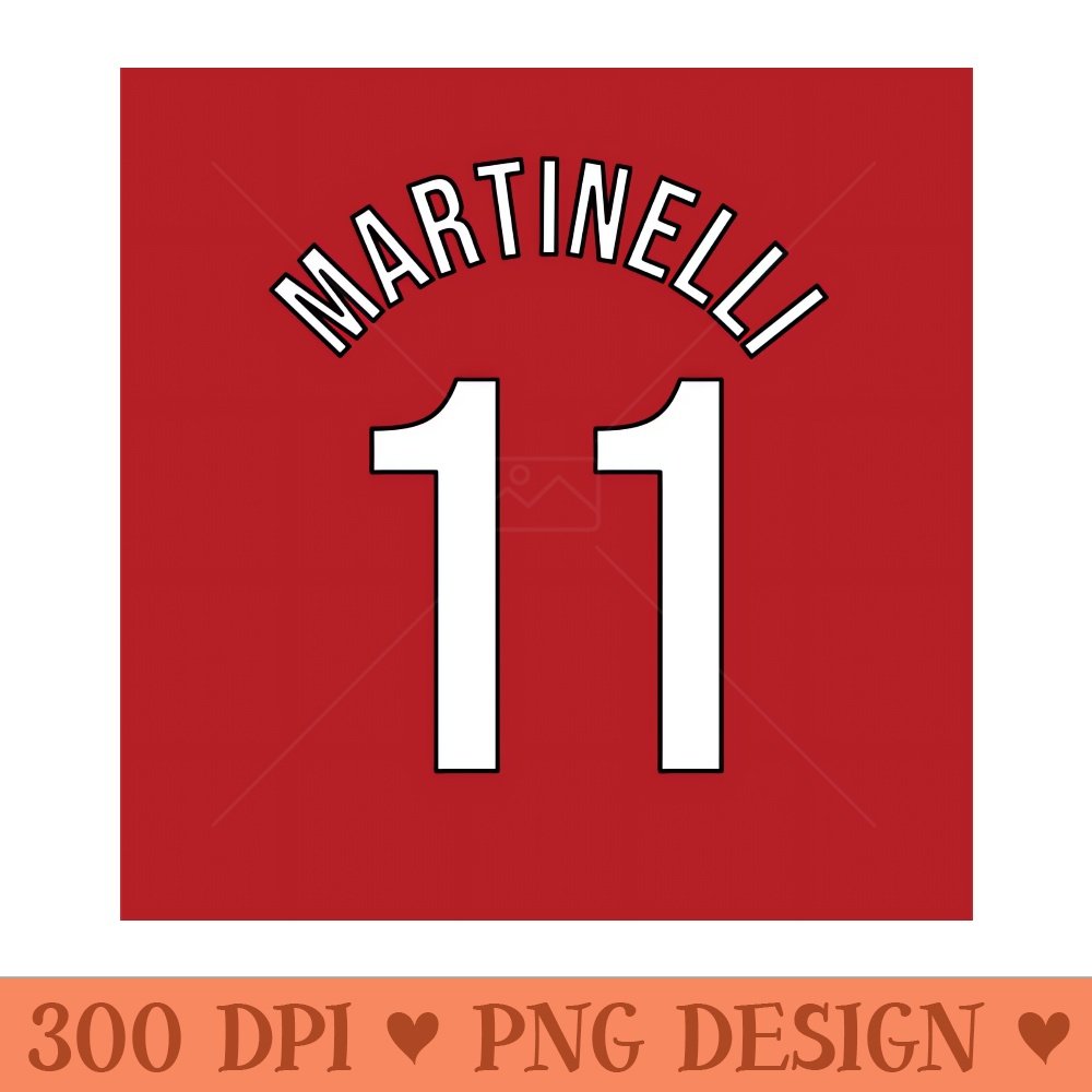 Martinelli 11 Home Kit 2223 Season - Transparent PNG | Inspire Uplift