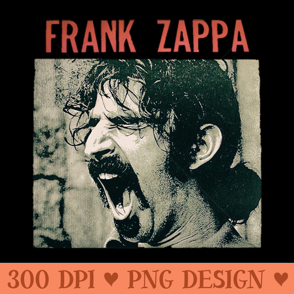 frank zappa - PNG Clipart | Inspire Uplift