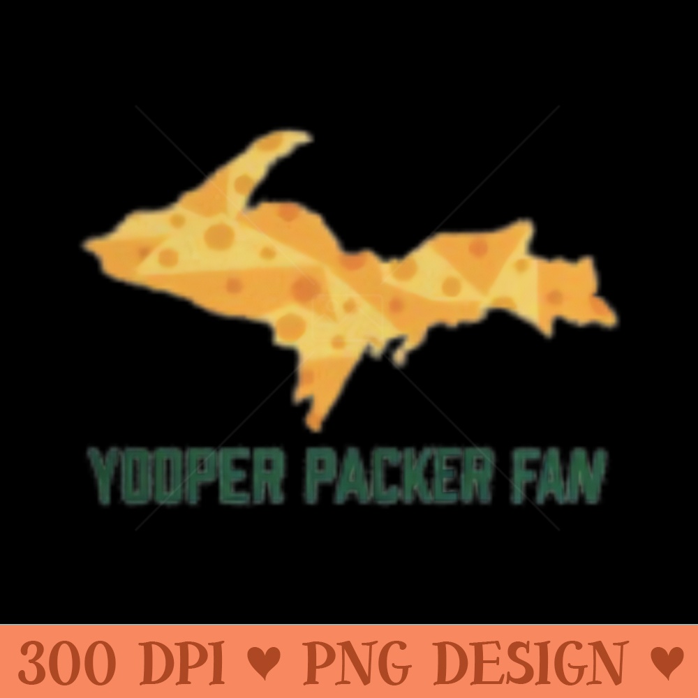 Yooper Packer Fan Merch - Sublimation PNG | Inspire Uplift