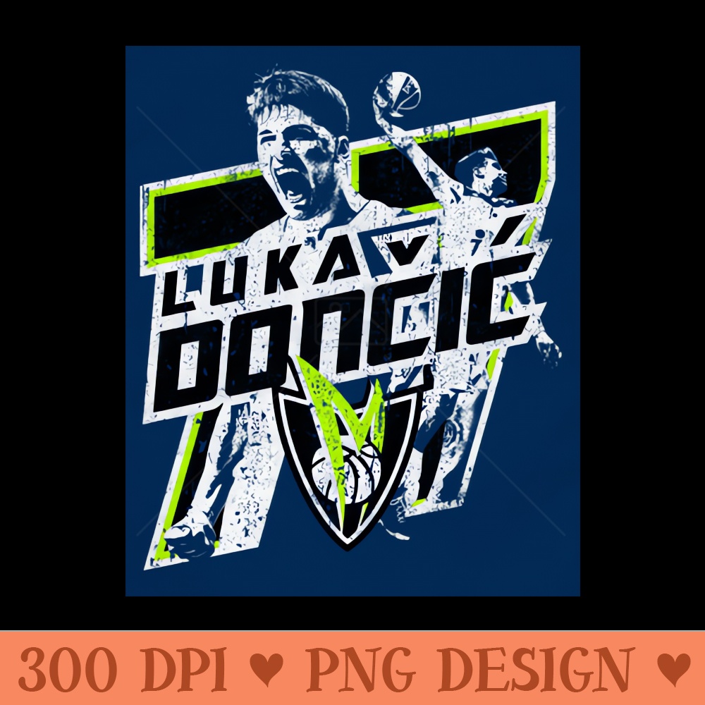 Luka Doncic - Digital PNG Graphics | Inspire Uplift