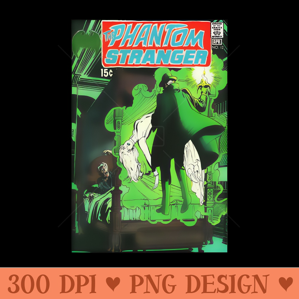 The Phantom Stranger 12 - High Quality PNG | Inspire Uplift