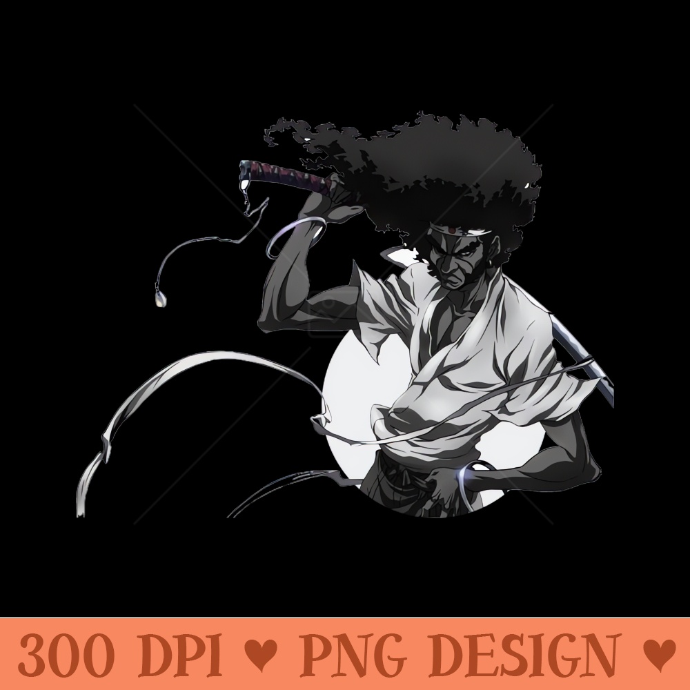 afro samurai tattoo - PNG Image Downloads | Inspire Uplift