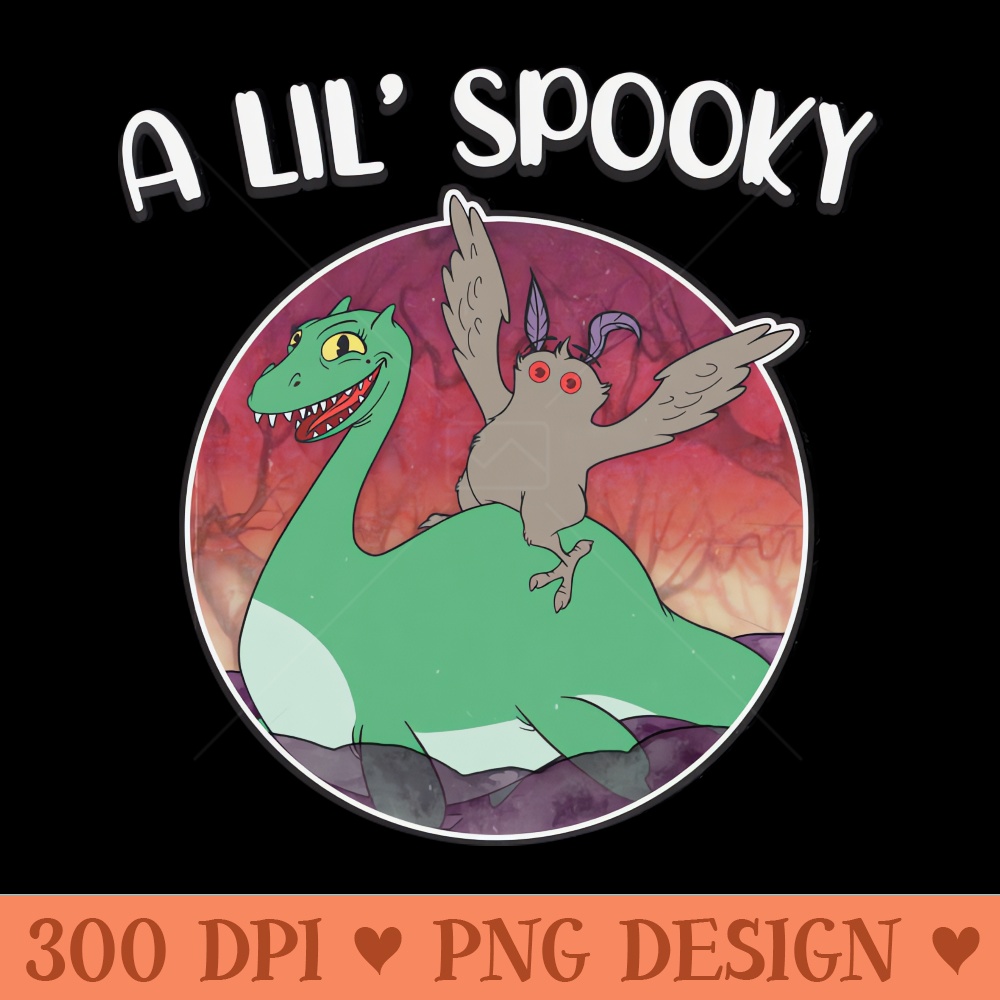 A Lil' Spooky Logo - Digital PNG Files - Inspire Uplift