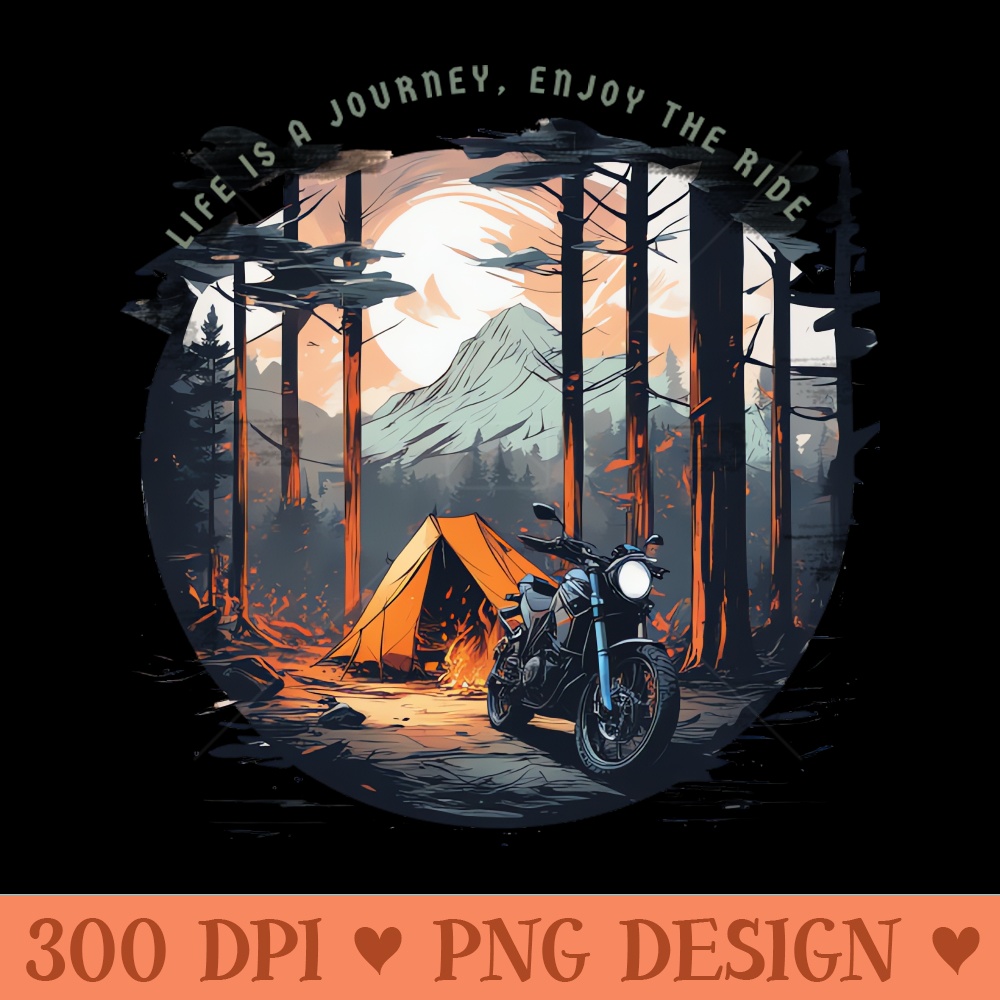 Life is a journey, enjoy the ride motorcycle - PNG Downloada | Inspire ...