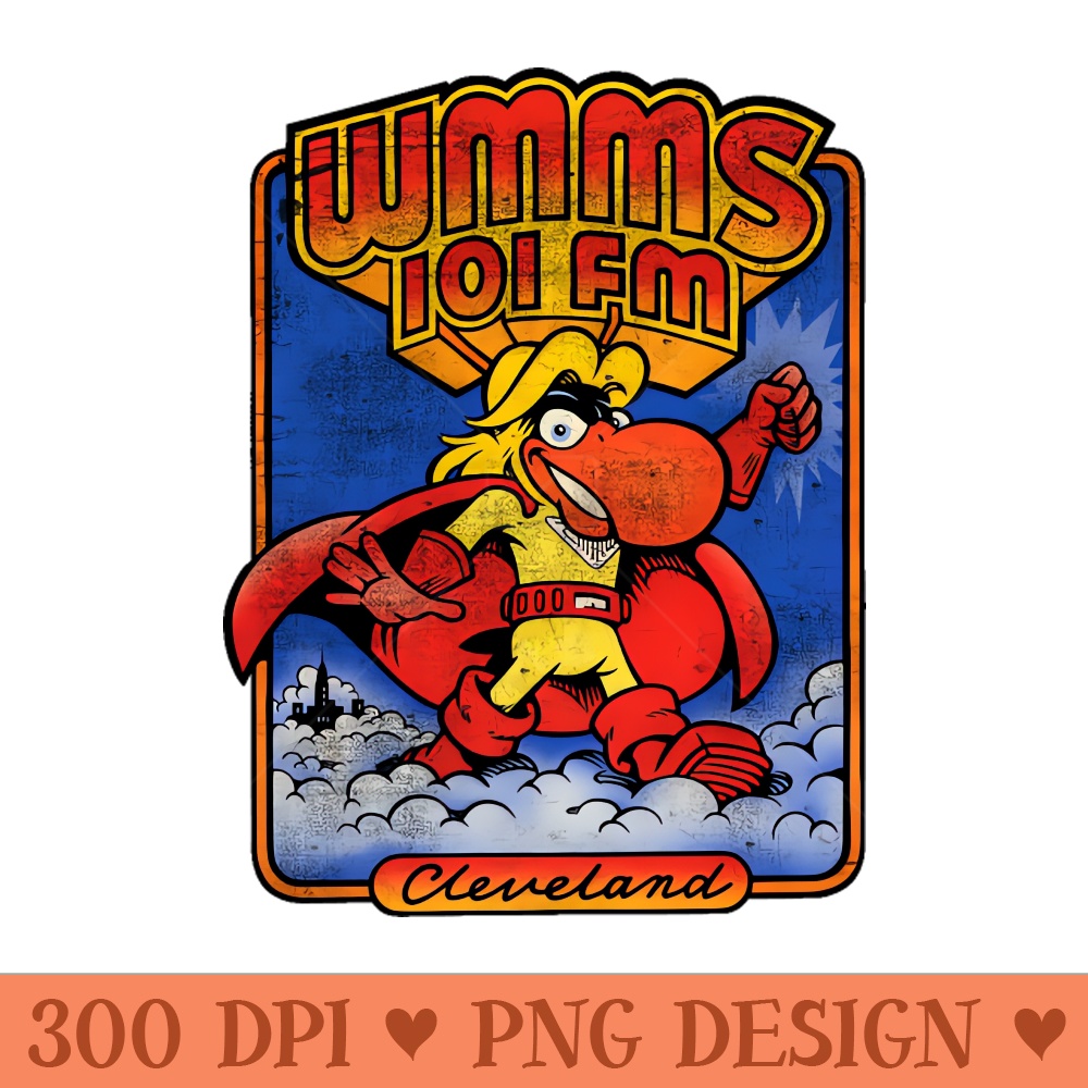 Vintage WMMS FM Radio Station - PNG Design Downloads | Inspire Uplift
