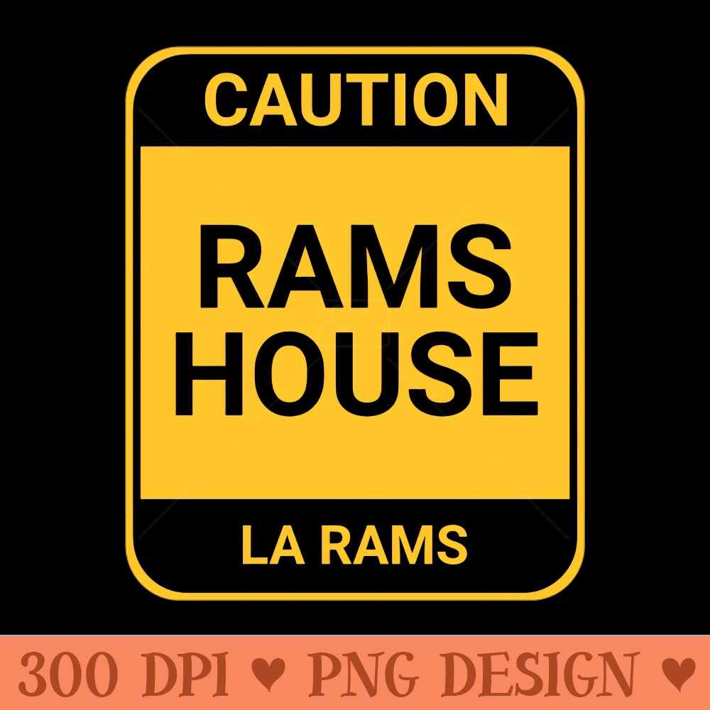 RAMS HOUSE - PNG Printables | Inspire Uplift