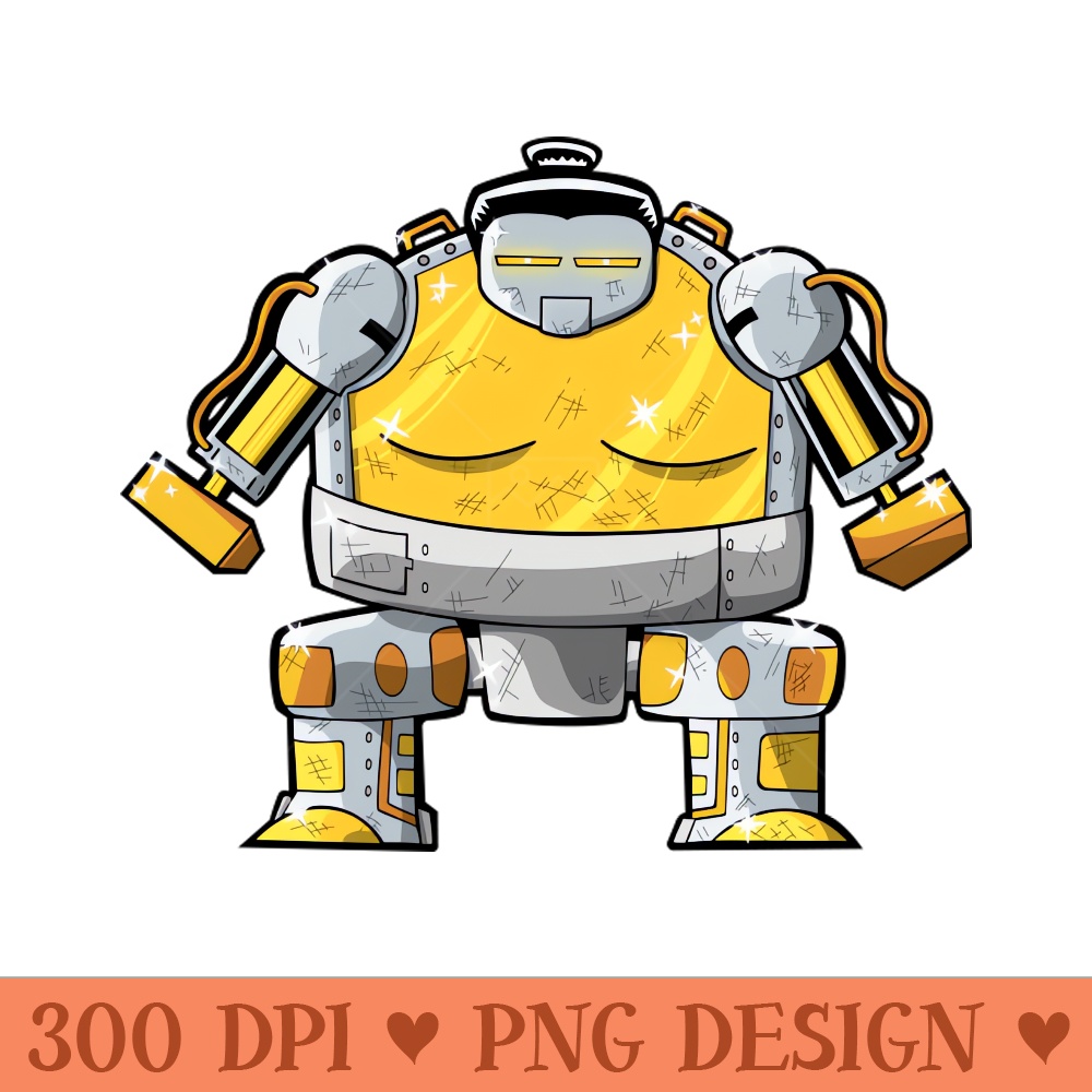 Shiny Sumo Robot - PNG Download Library | Inspire Uplift