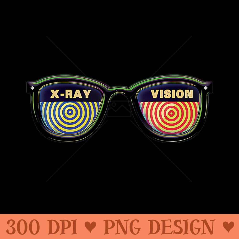 X ray Vision - Digital PNG Art | Inspire Uplift