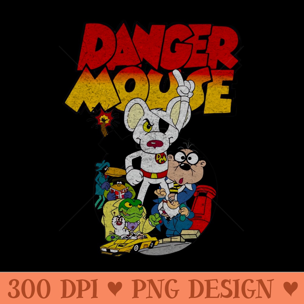 Danger Mouse - PNG Clipart | Inspire Uplift
