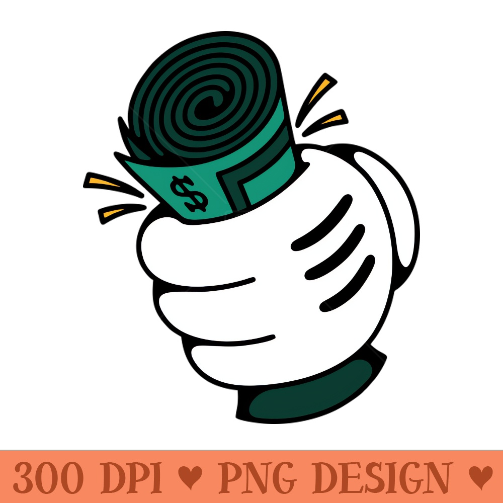Mickey and stacks money - PNG Download | Inspire Uplift