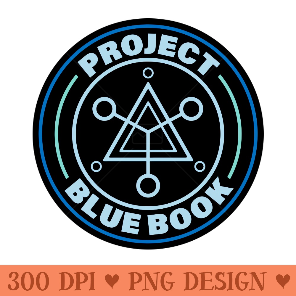 Project Blue Book - PNG Download Library - Inspire Uplift