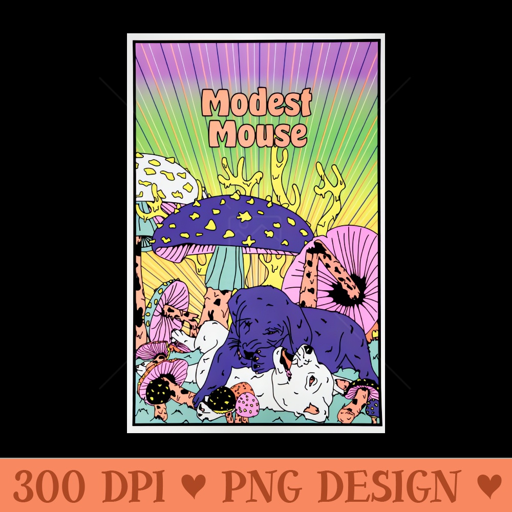 Modest Mouse - PNG Image Downloads | Inspire Uplift