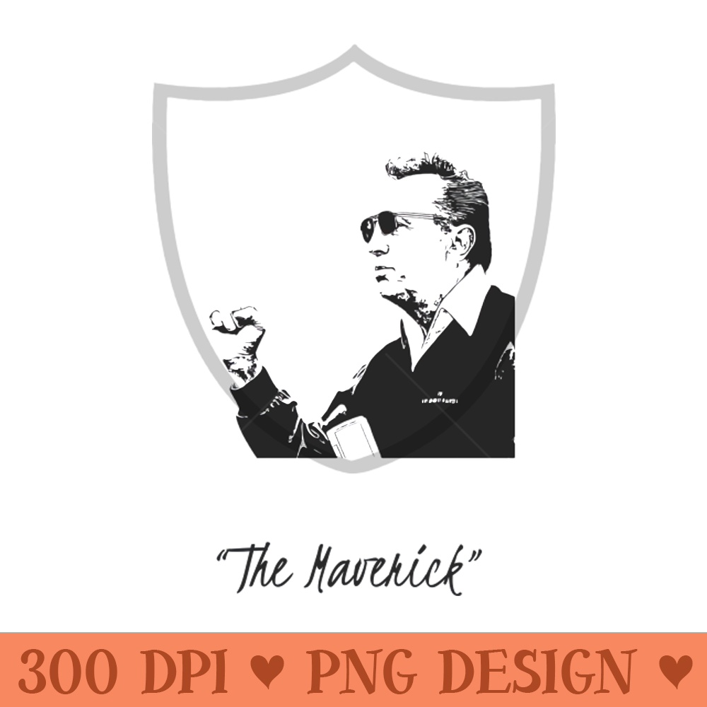 The Maverick Al Davis - Vector PNG Download | Inspire Uplift
