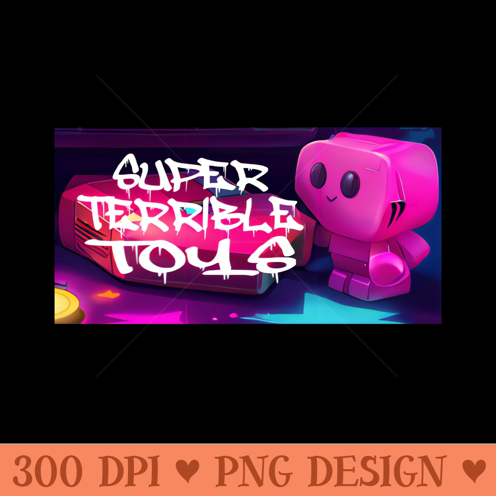 Super Terrible Toys New Logo - PNG Clipart | Inspire Uplift