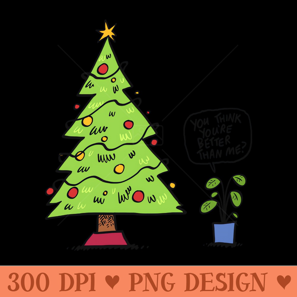 Xmas tree - Digital PNG Files | Inspire Uplift