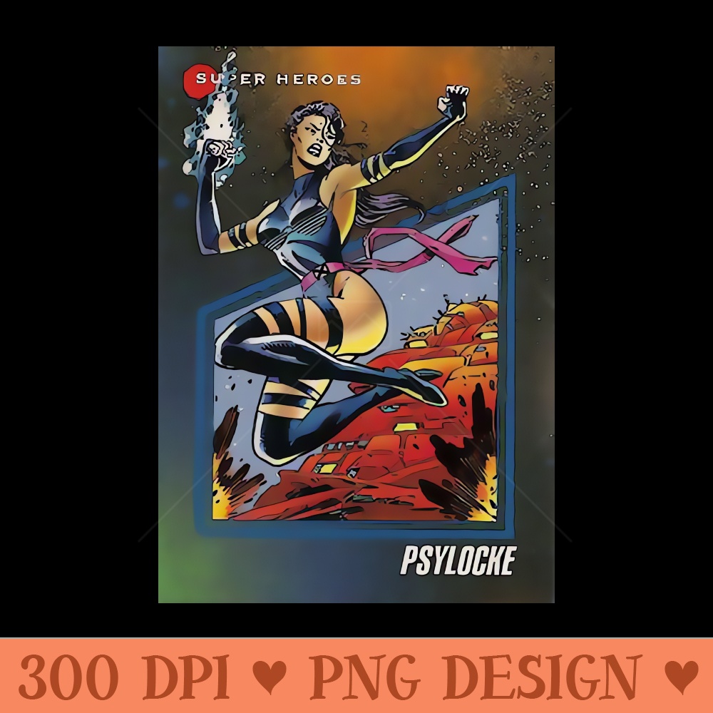 Psylocke - PNG Graphics | Inspire Uplift