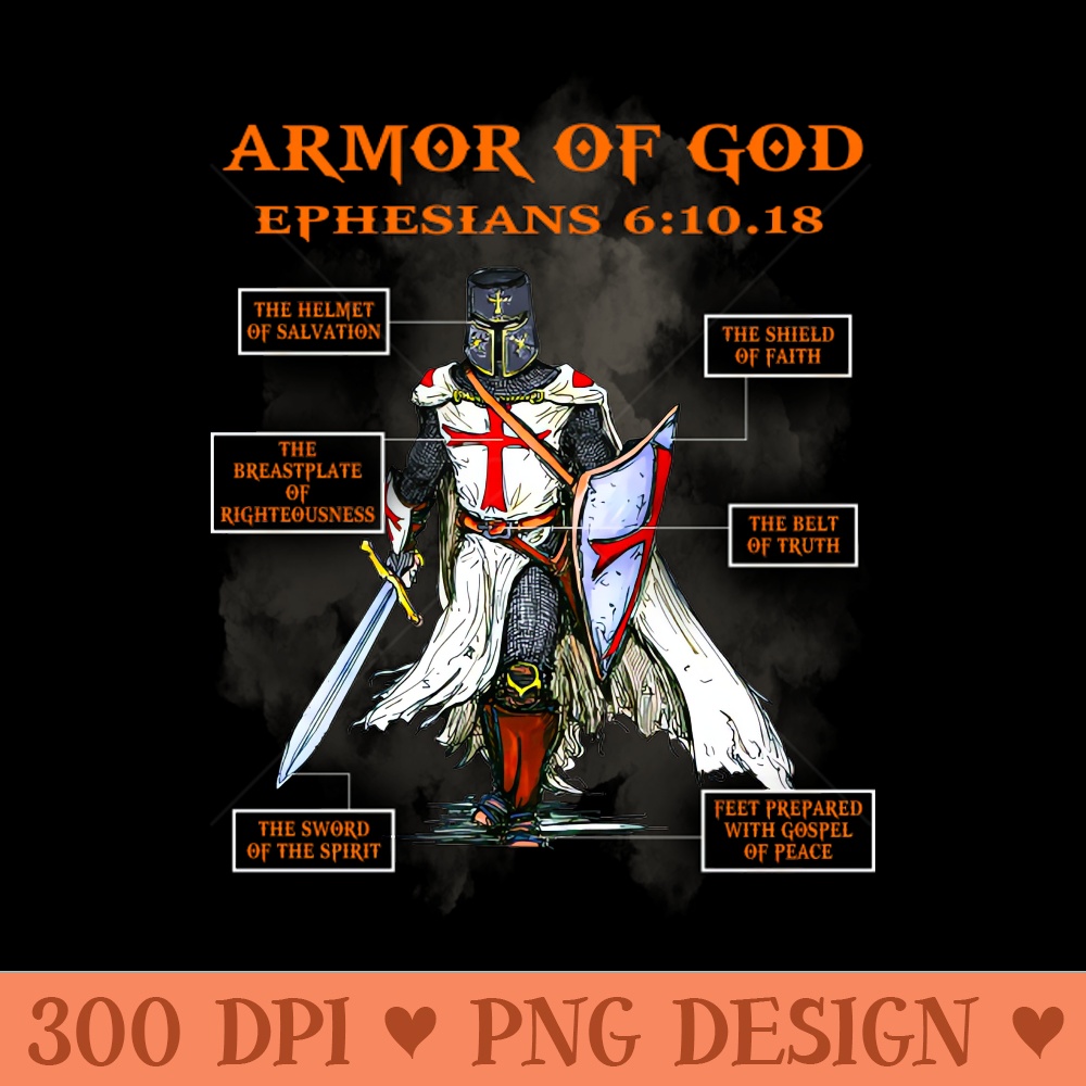 Armor Of God - Vector PNG Download | Inspire Uplift