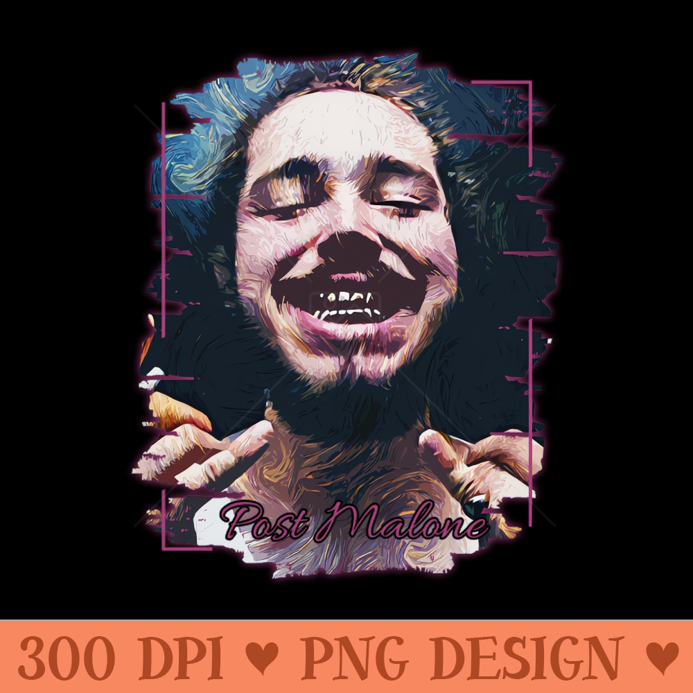 Post Malone - PNG Download Pack | Inspire Uplift