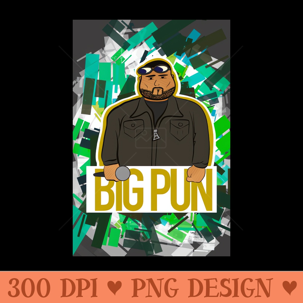 Big Pun - Digital PNG Art - Inspire Uplift