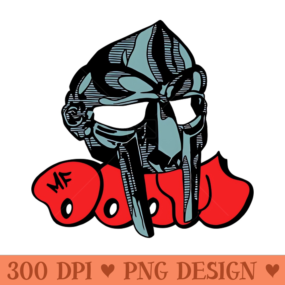 Rapper Mf Doom Mask - PNG Downloadable Art | Inspire Uplift