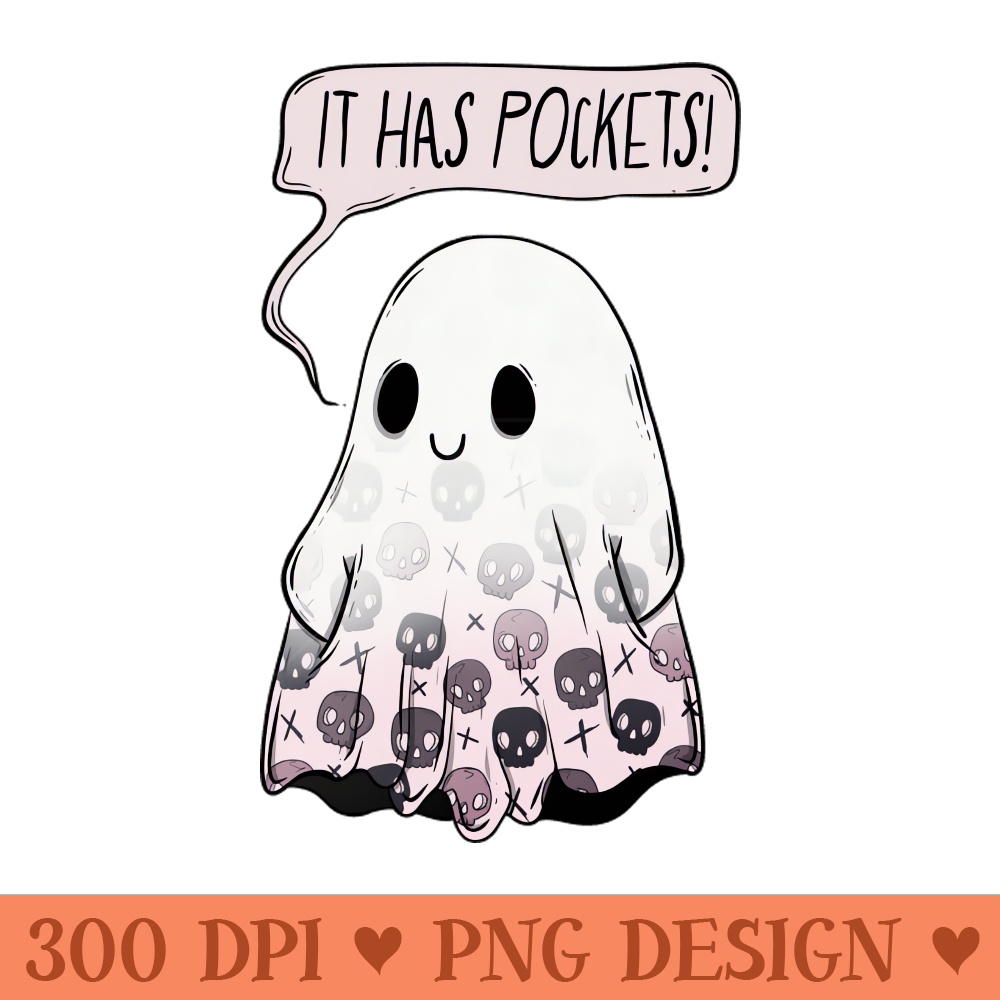 Ghost - it has pockets - PNG Download Website | Inspire Uplift