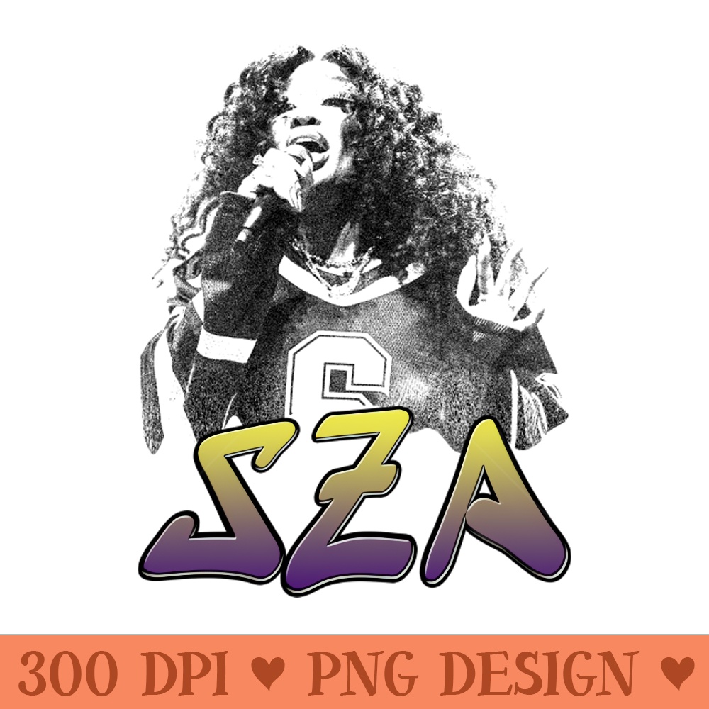 Sza Vintage - Digital PNG Graphics | Inspire Uplift