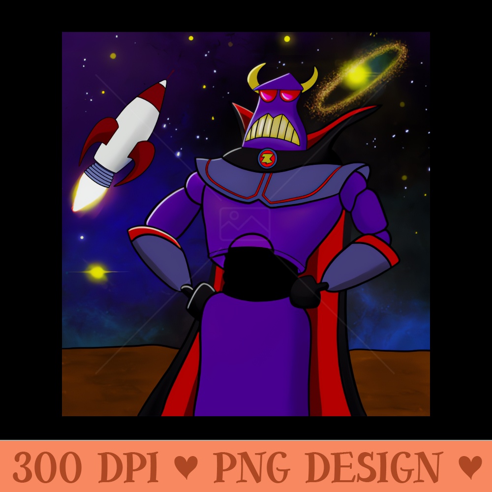 Emperor Zurg Toy Story - Instant PNG Download | Inspire Uplift